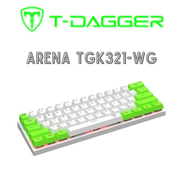 TECLADO T-DAGGER ARENA TGK321-WG 60% | AyP Computacion
